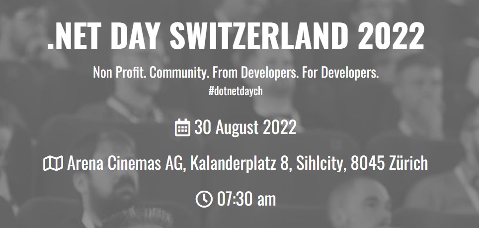 .NET Day Switzerland 2019